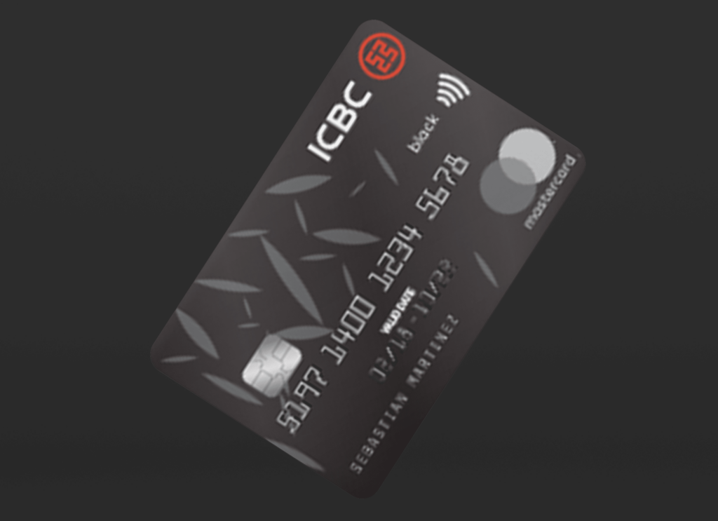 Tarjeta de Crédito ICBC Mastercard Black - OpenZed